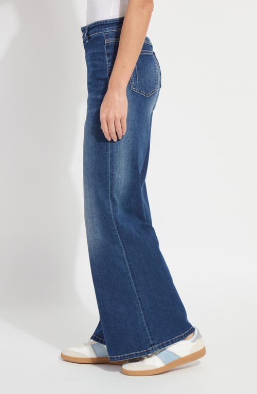 LYSSÉ Iris Flat Front Wide Leg Jeans